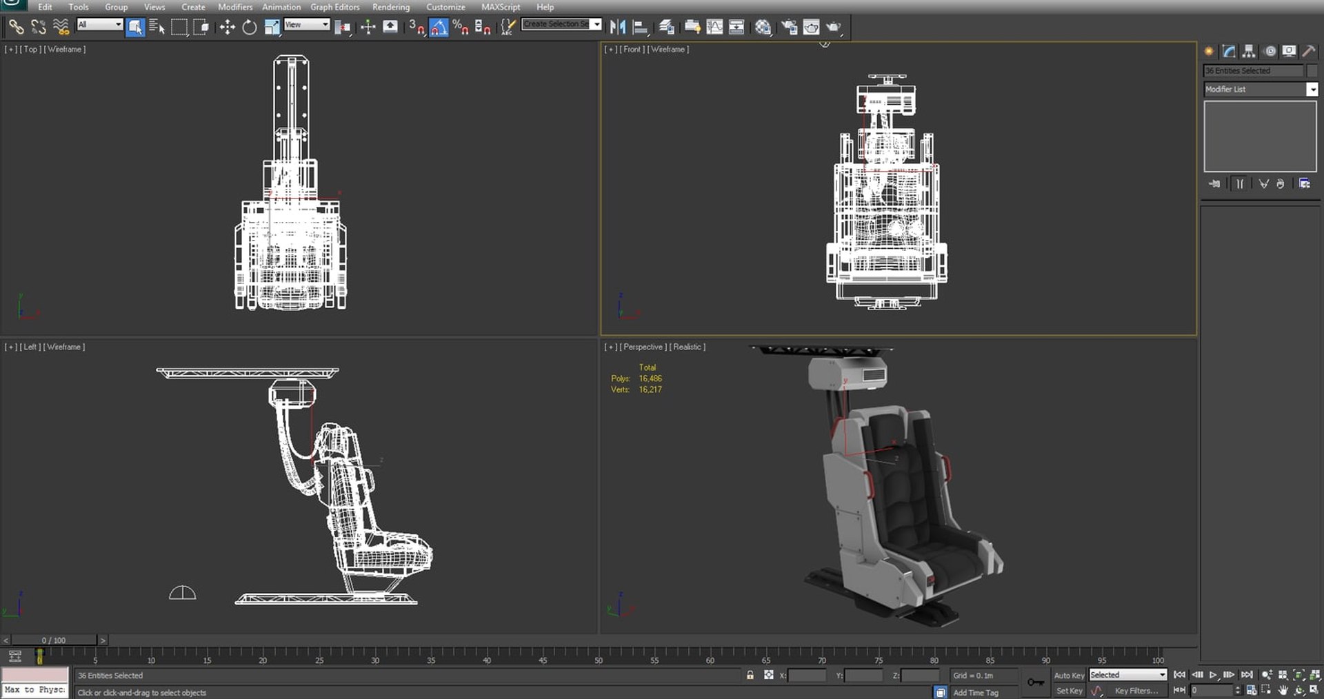 3D Chair Marmoset Toolbag - TurboSquid 1459693