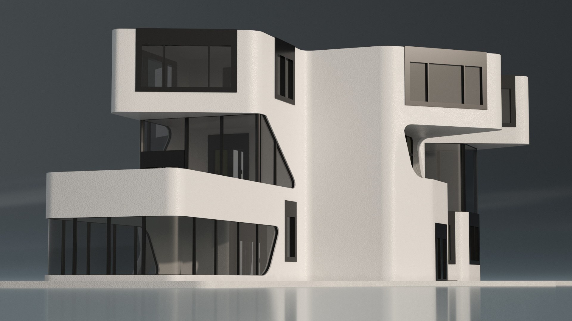 Futuristic Houses Collection 3D - TurboSquid 2388319