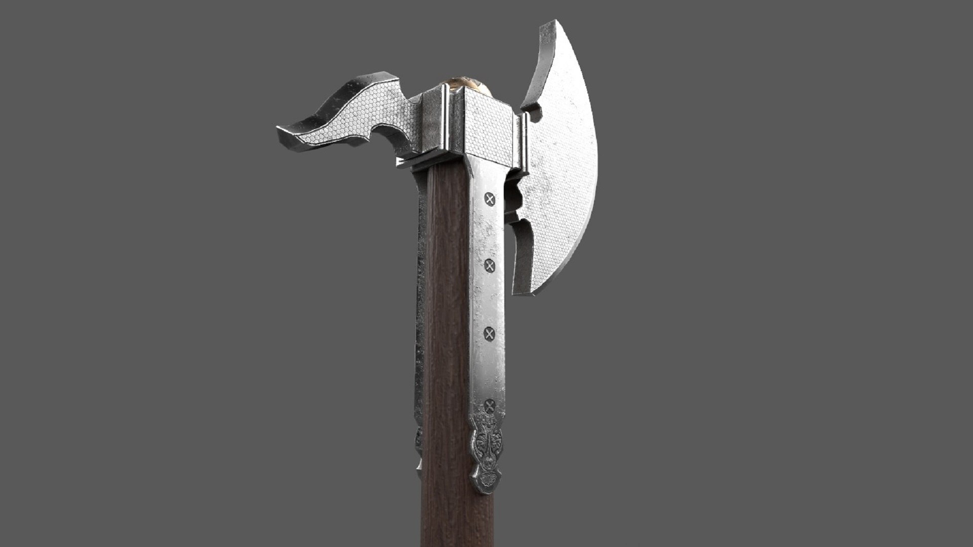 Stylized Axe Weapon PBR 3D Model - TurboSquid 1771565