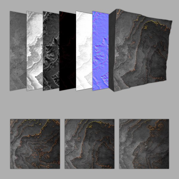 Stone tile decorative 3D - TurboSquid 1537241