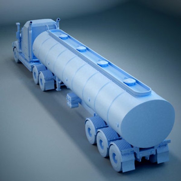 3d mack titan tanker