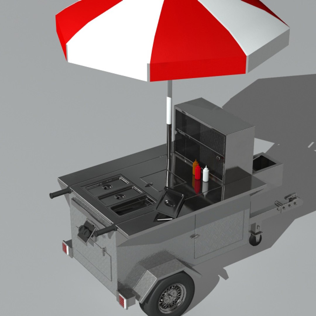 Dog Cart 3d Max