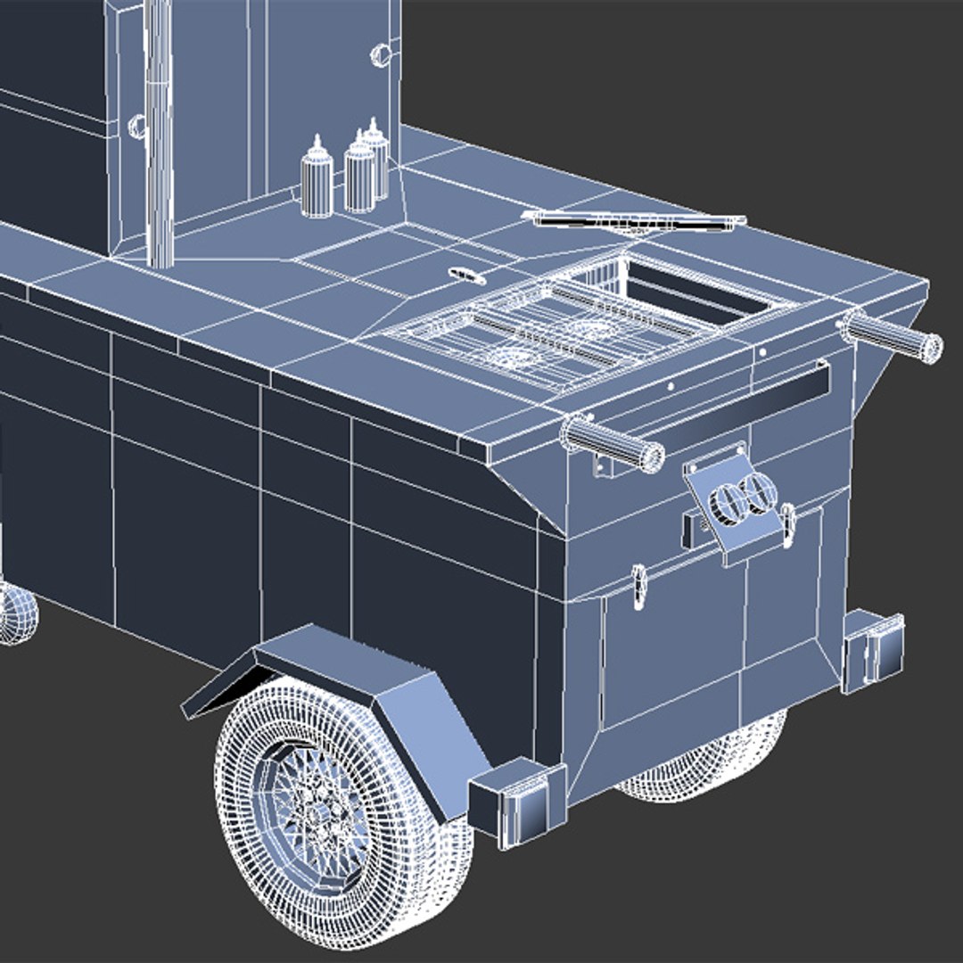Dog Cart 3d Max