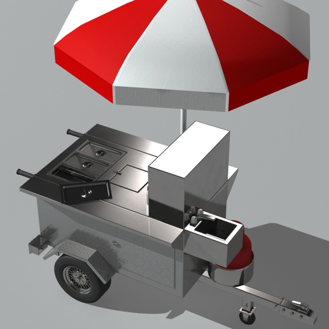 Dog Cart 3d Max