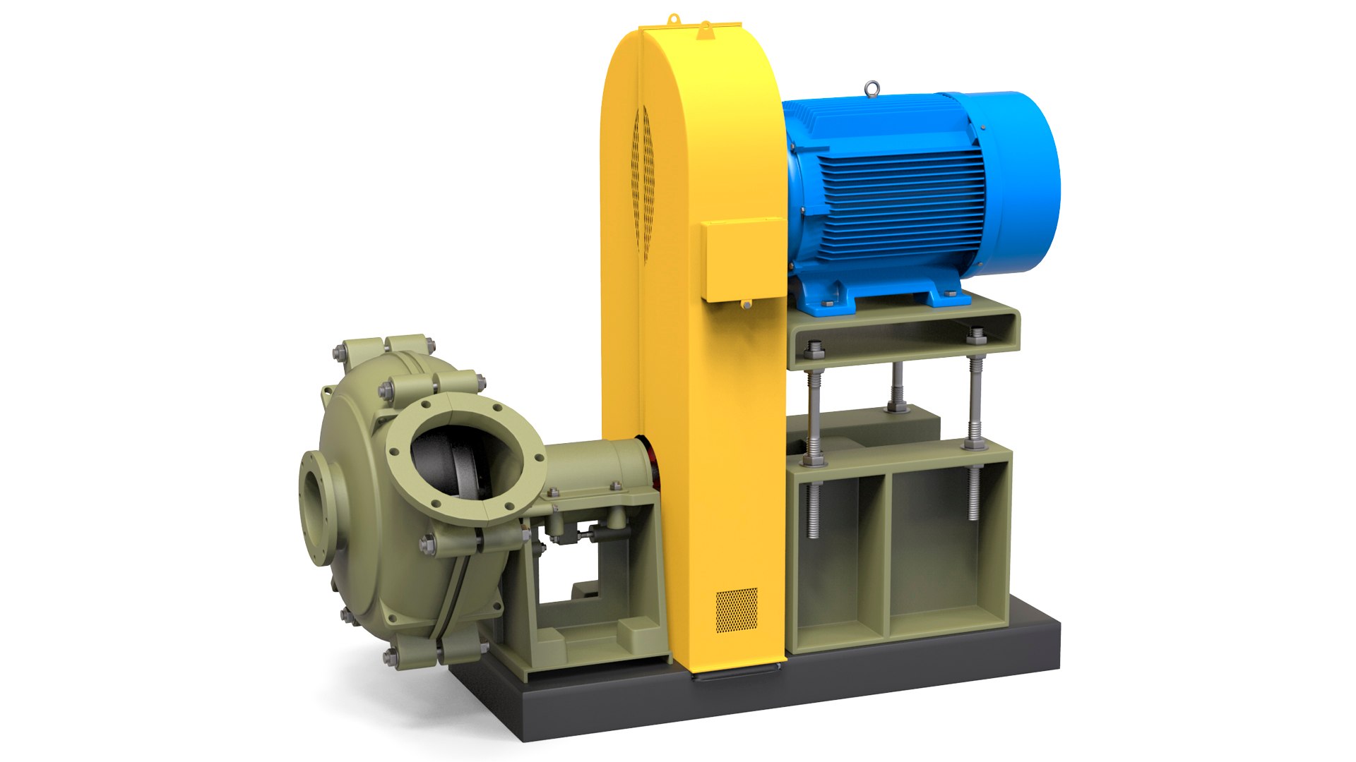 3D Model Industrial Pump - TurboSquid 1776165