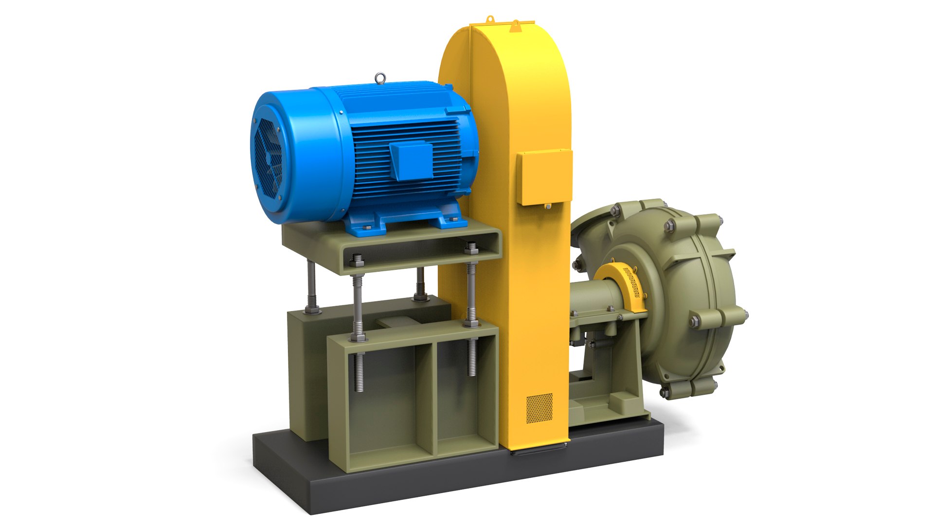 3D Model Industrial Pump - TurboSquid 1776165