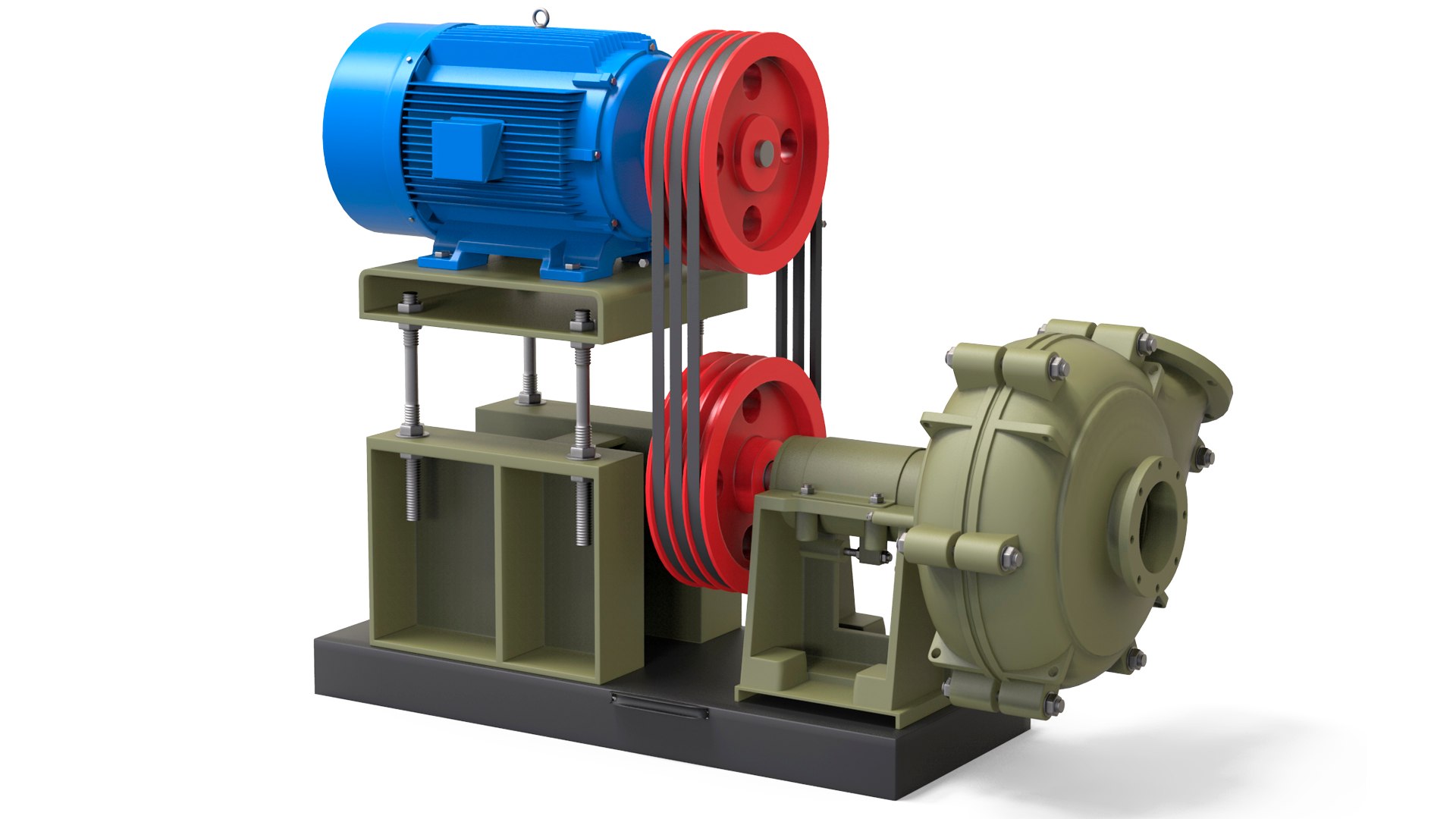 3D Model Industrial Pump - TurboSquid 1776165
