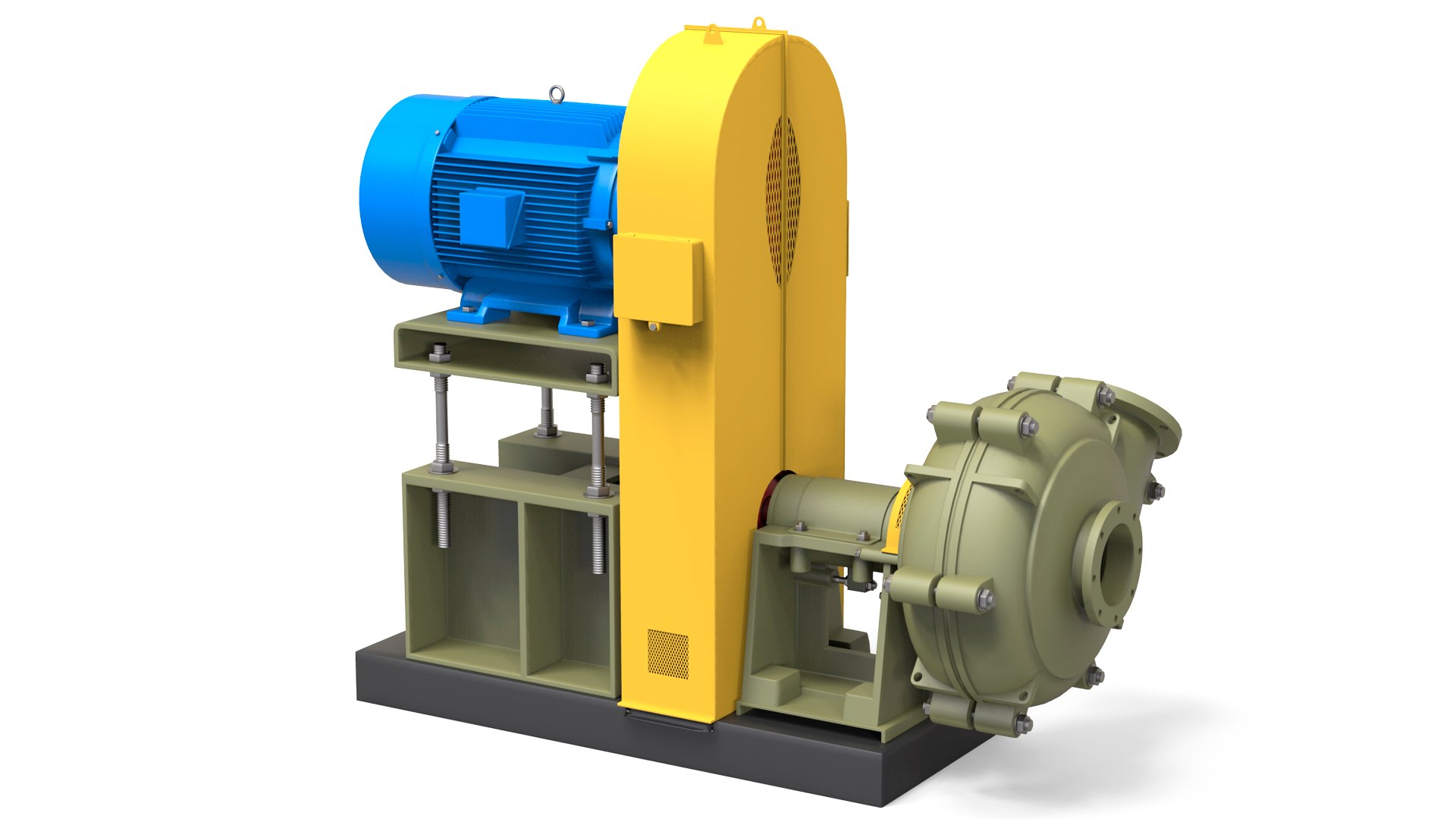 3D Model Industrial Pump - TurboSquid 1776165