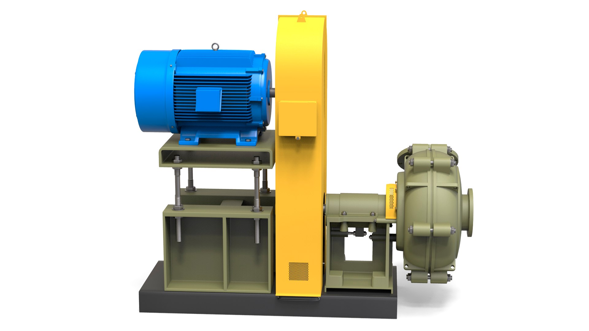 3D Model Industrial Pump - TurboSquid 1776165