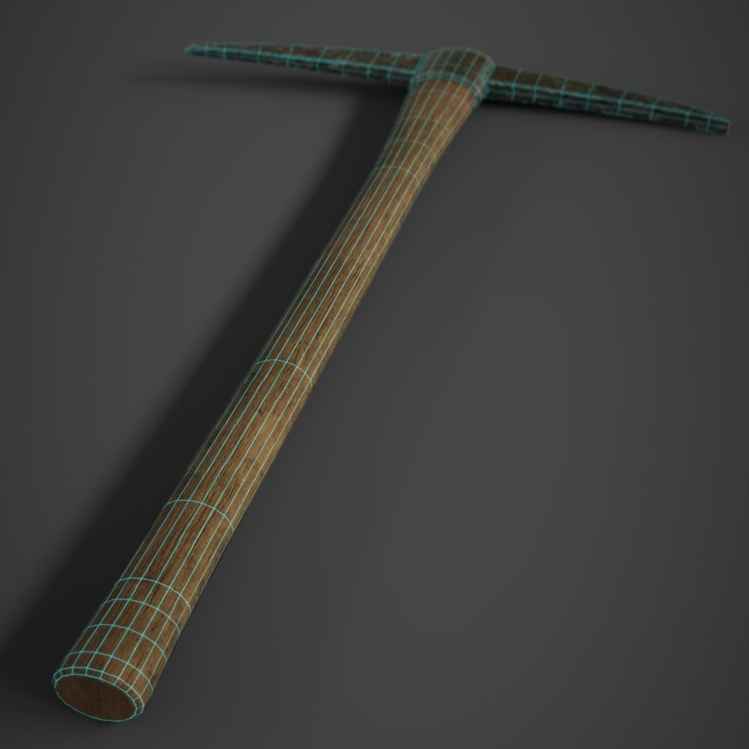 Pickaxe Unity Unreal 3D - TurboSquid 1214629