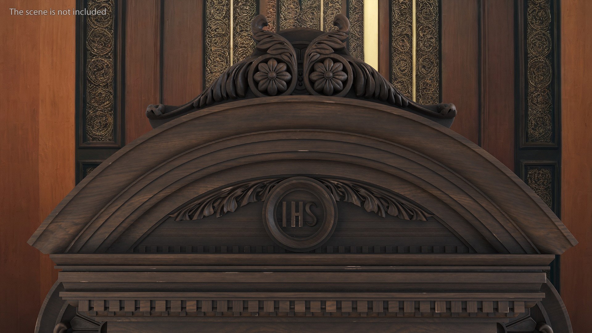 3D Model Confessional Booth - TurboSquid 2279662