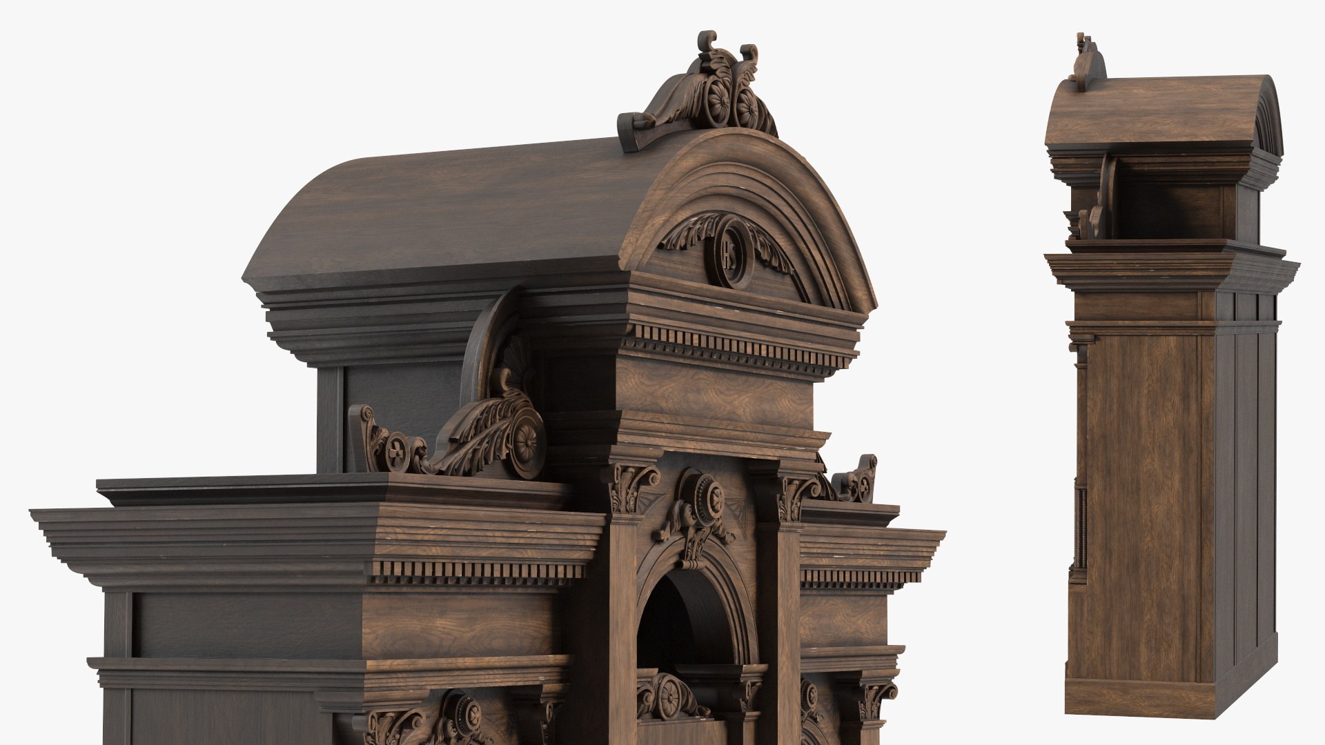 3D Model Confessional Booth - TurboSquid 2279662