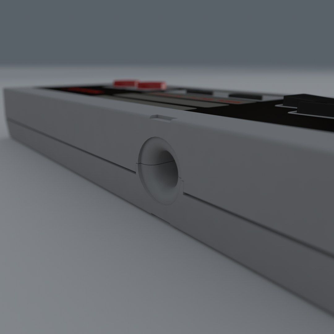 3d Nes Controller Nintendo