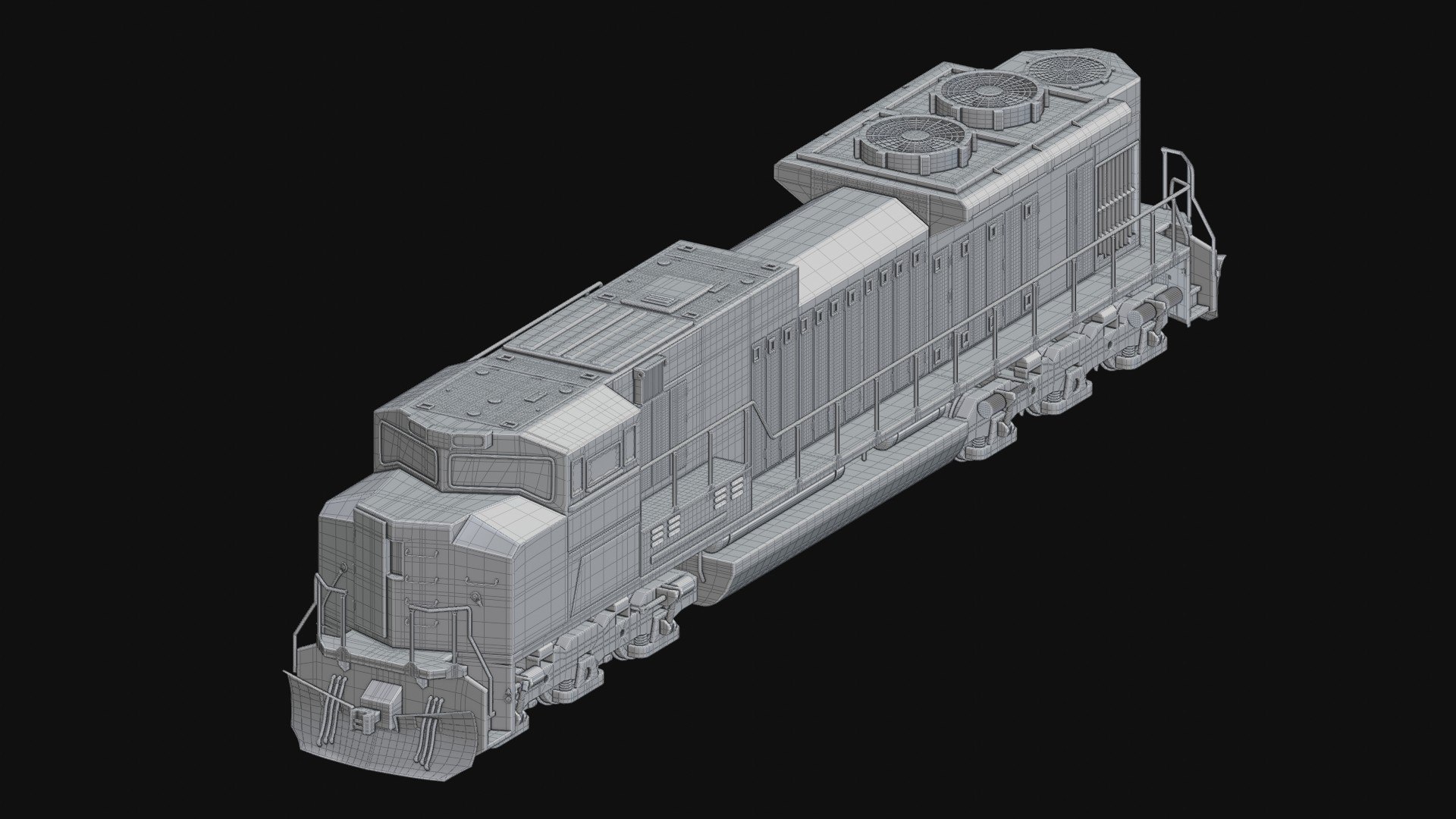 3D Union Pacific Train Model - TurboSquid 2294061