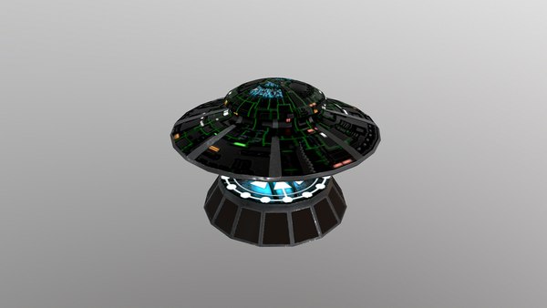 Free 3D Low Poly Ufo model - TurboSquid 1827236