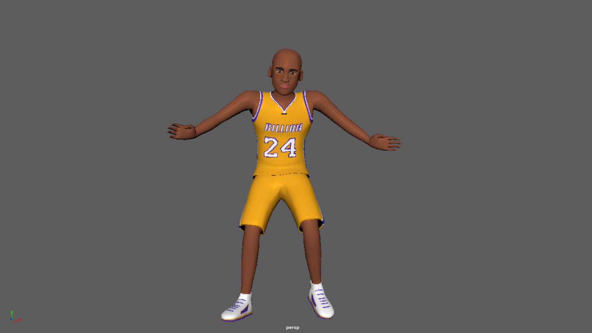 Basketball Right Left Defense Animation with Character 3D model ...