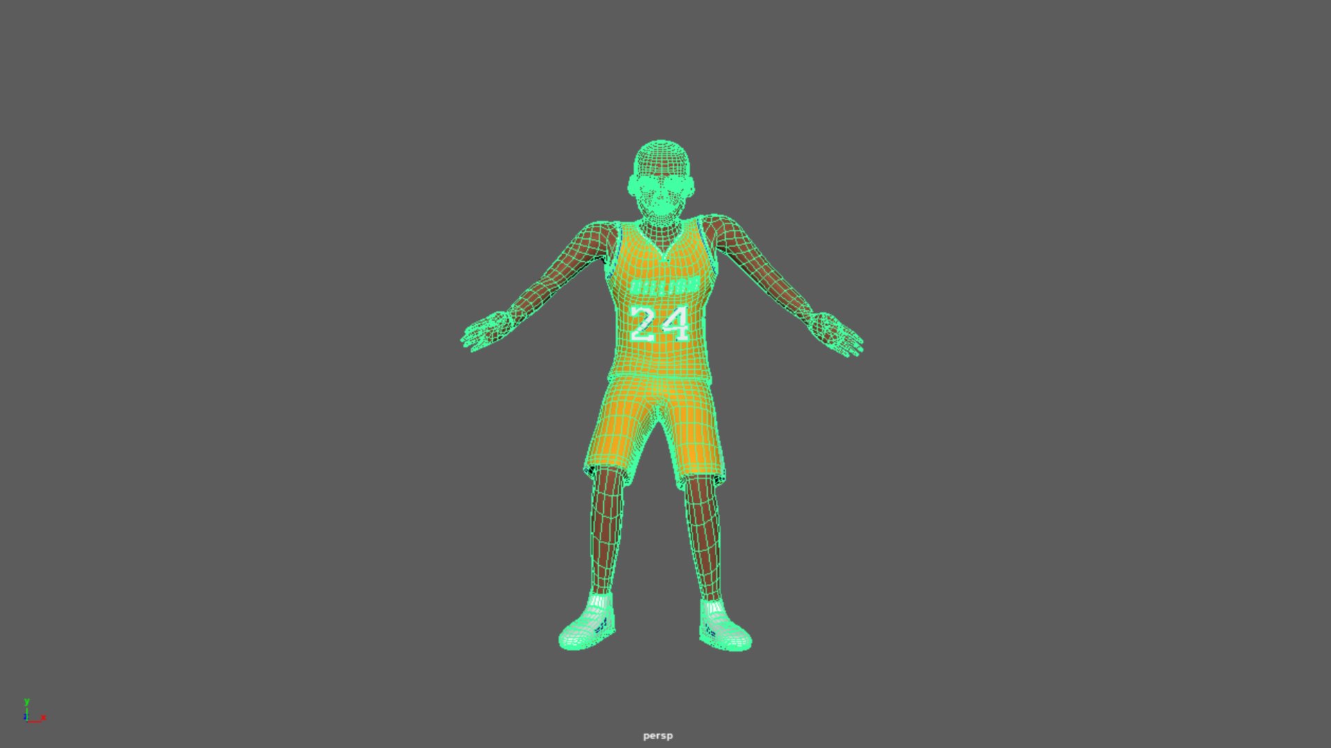 Basketball Right Left Defense Animation with Character 3D model ...