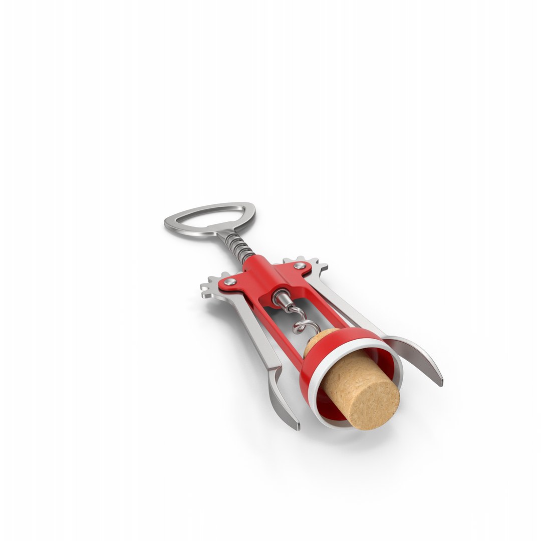 Corkscrew With Cork 3D - TurboSquid 1953331