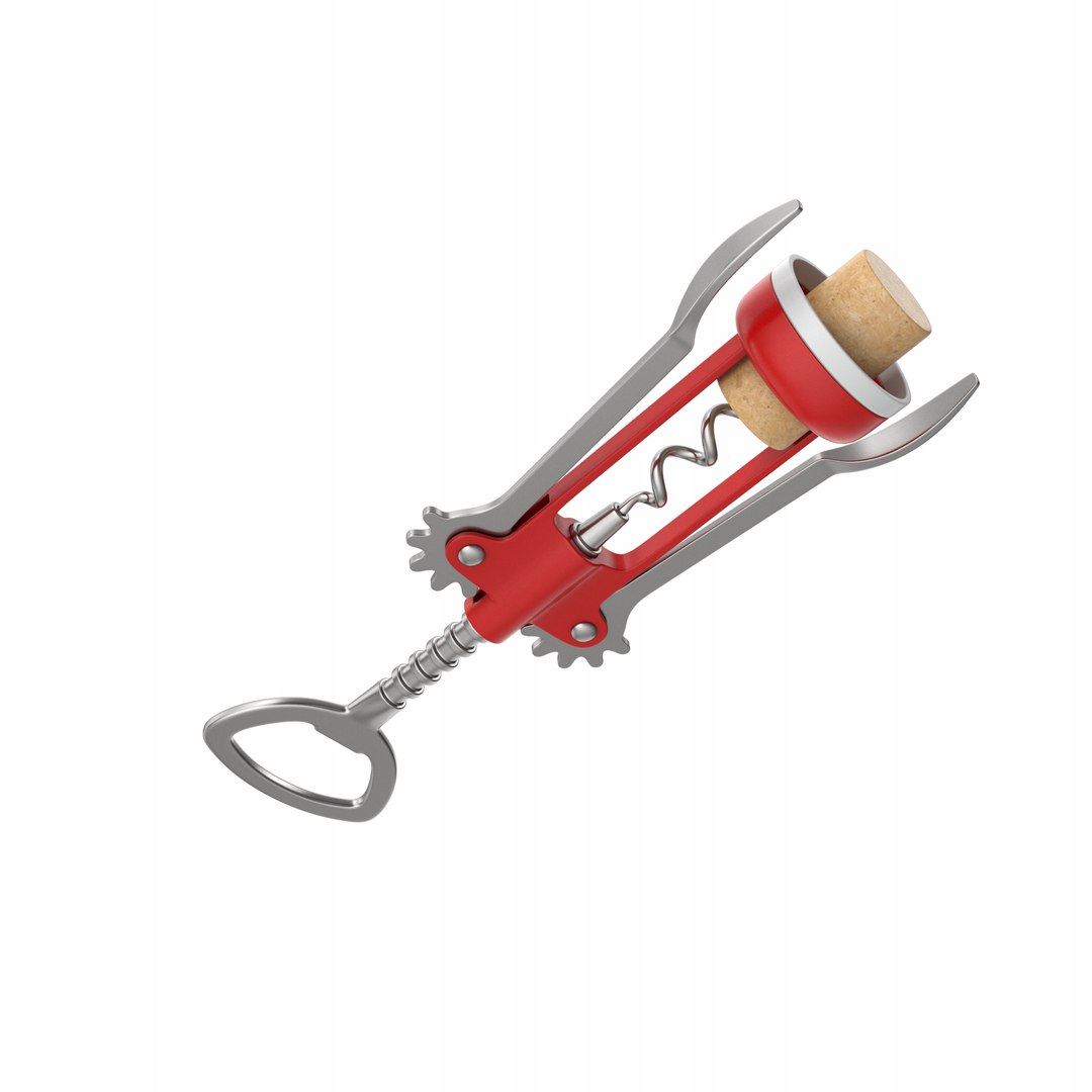Corkscrew With Cork 3D - TurboSquid 1953331