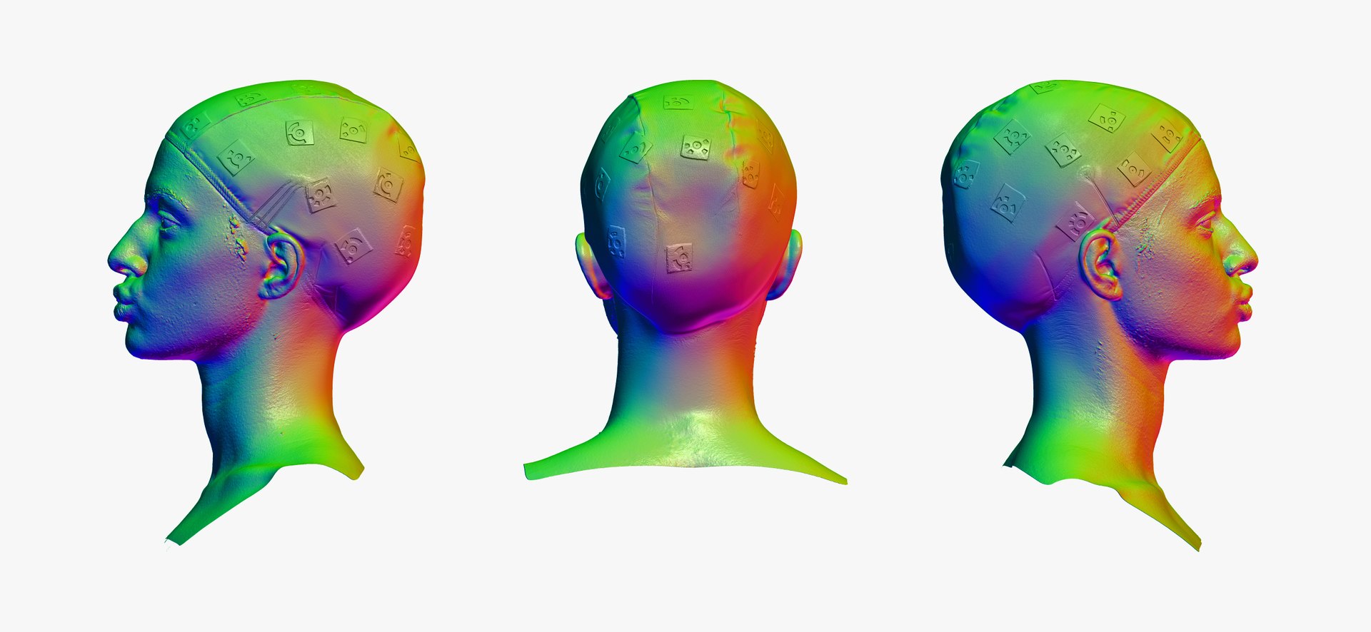 3D Model Head Human Scan - TurboSquid 1686916