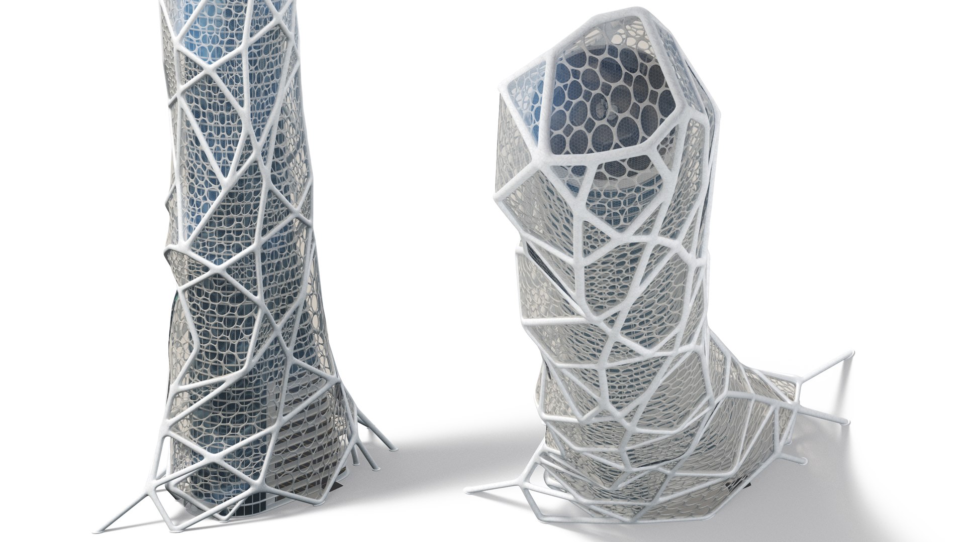 Futuristic Bionic Skyscraper 3D Model - TurboSquid 2240419