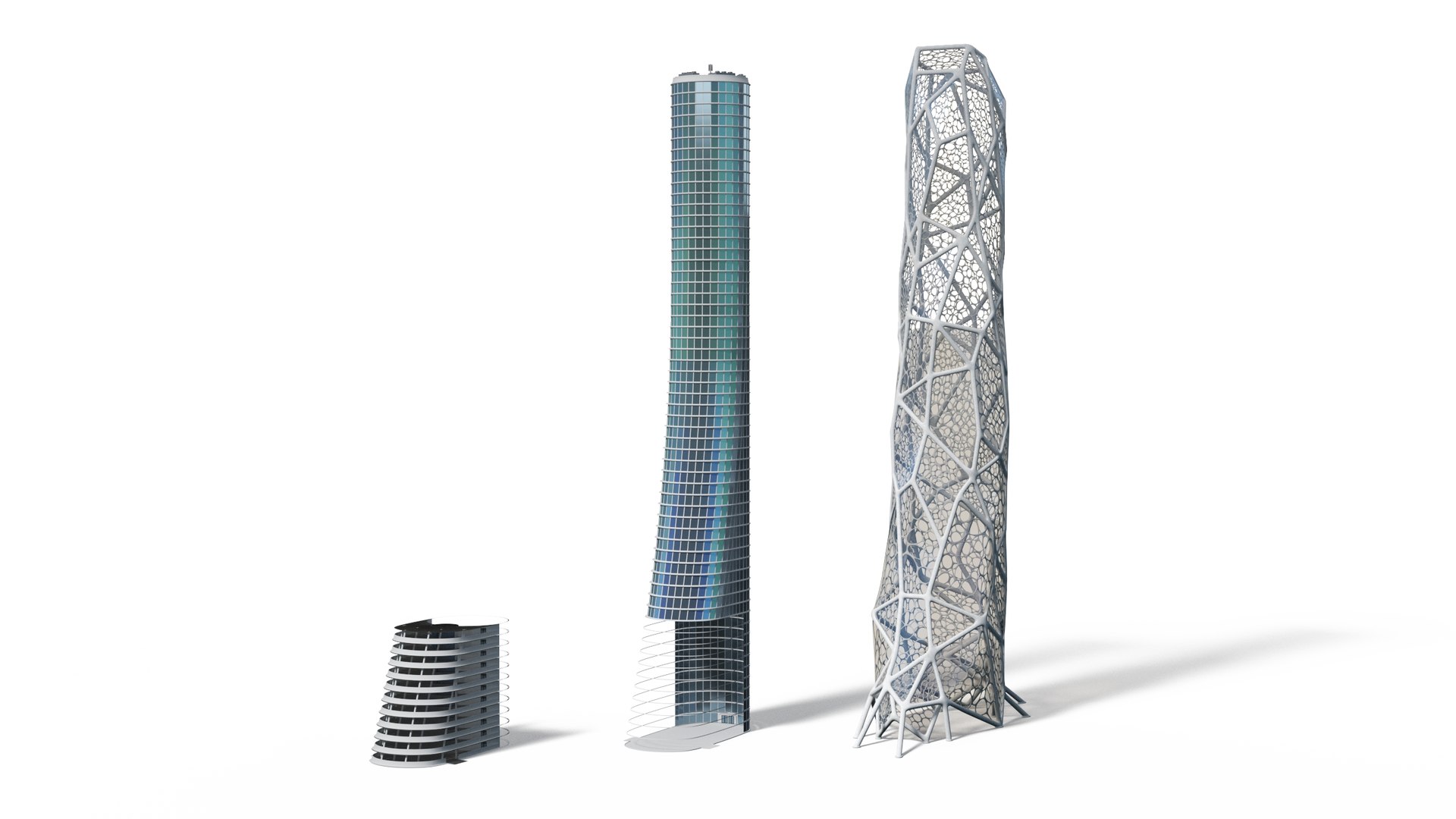 Futuristic Bionic Skyscraper 3D Model - TurboSquid 2240419