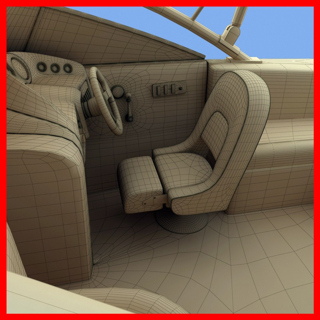 moomba mobius lsv motorboat 3d max