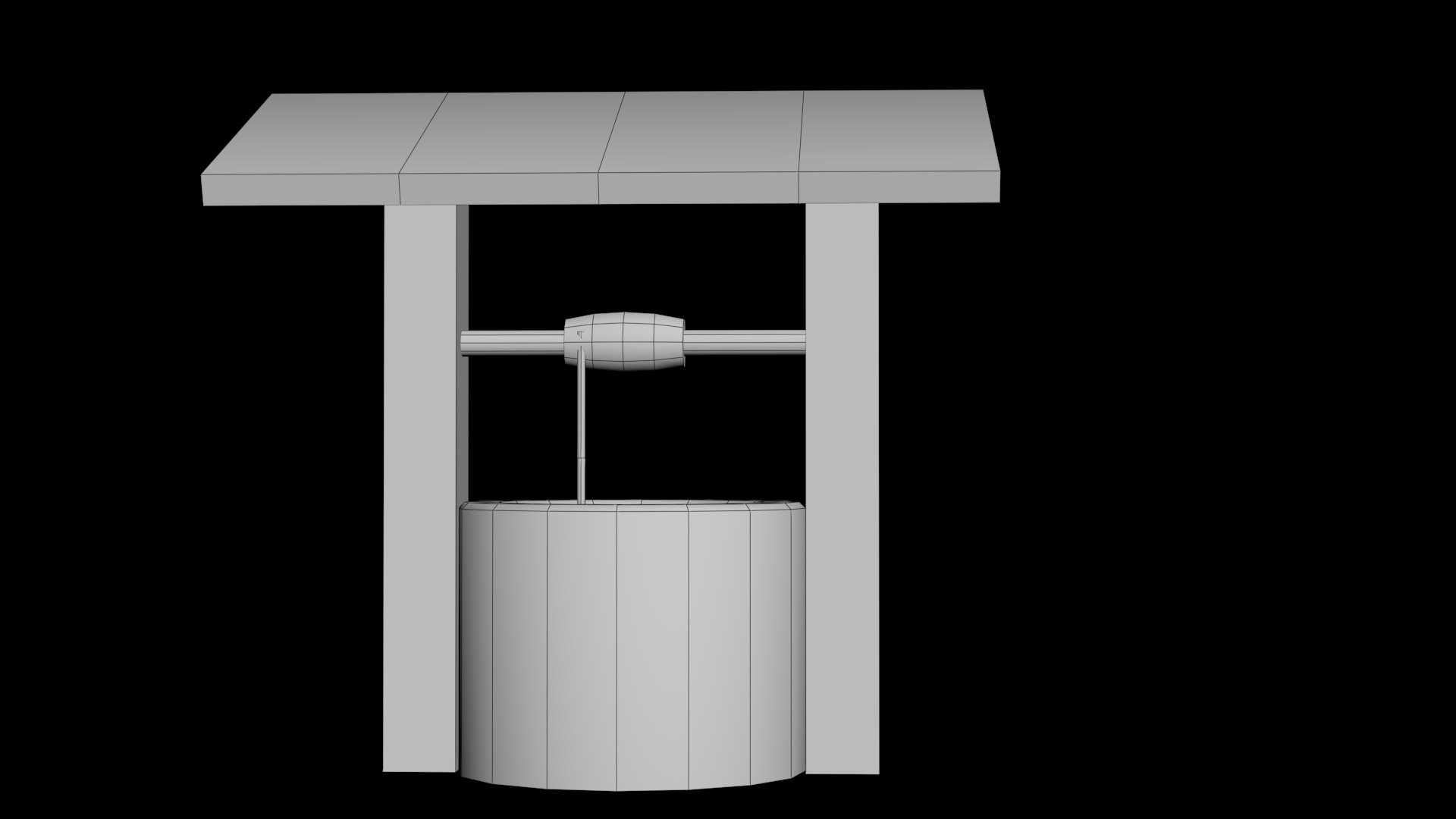 3D Model Well Lowpoly - TurboSquid 2415512