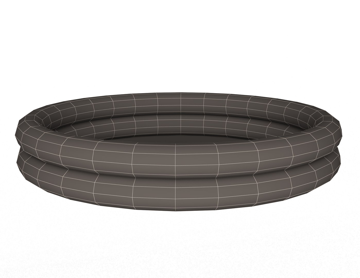 Inflatable Two Ring Pool 3D Model - TurboSquid 1730947