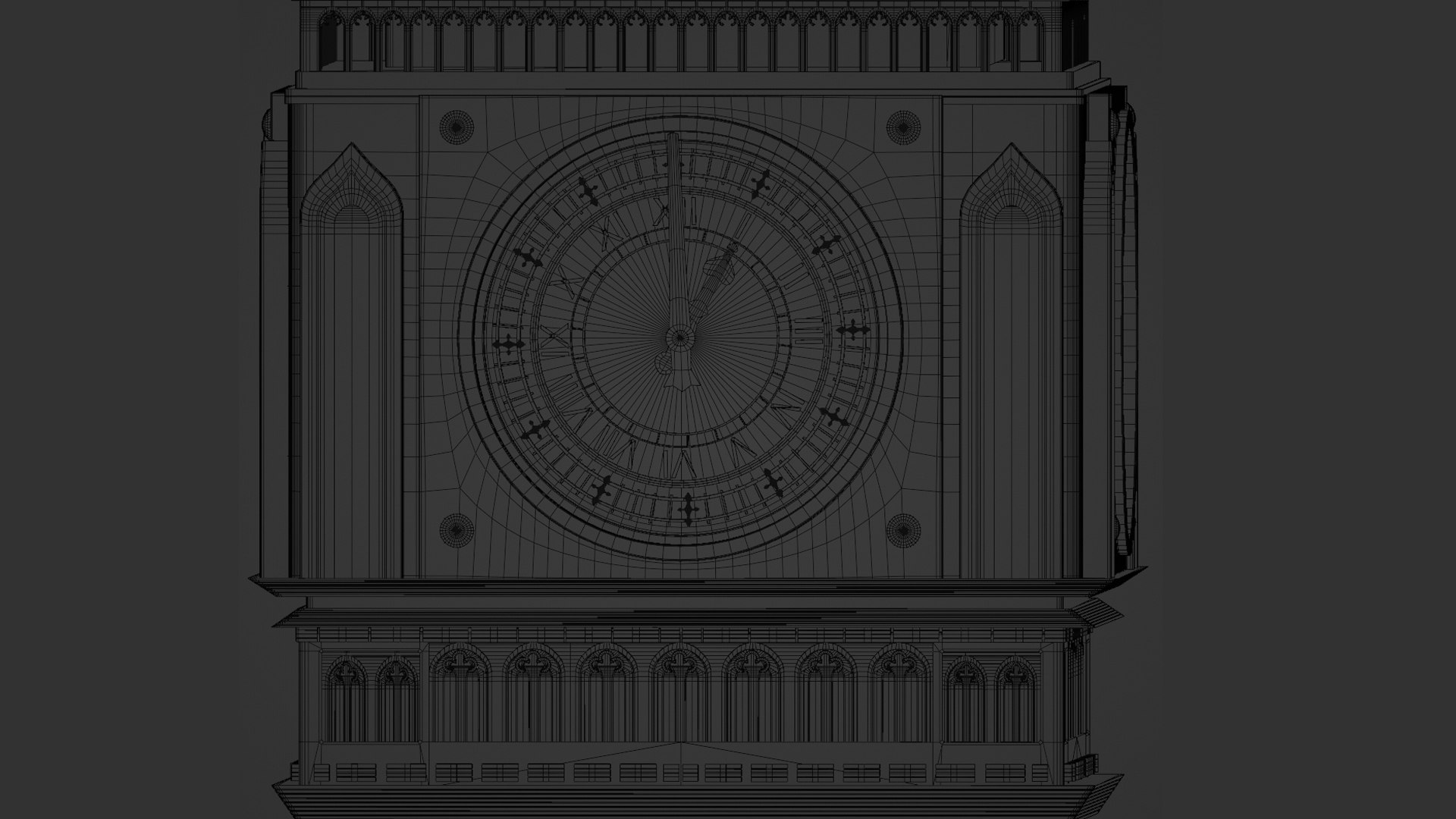 Clock Tower 3D Model - TurboSquid 2095745