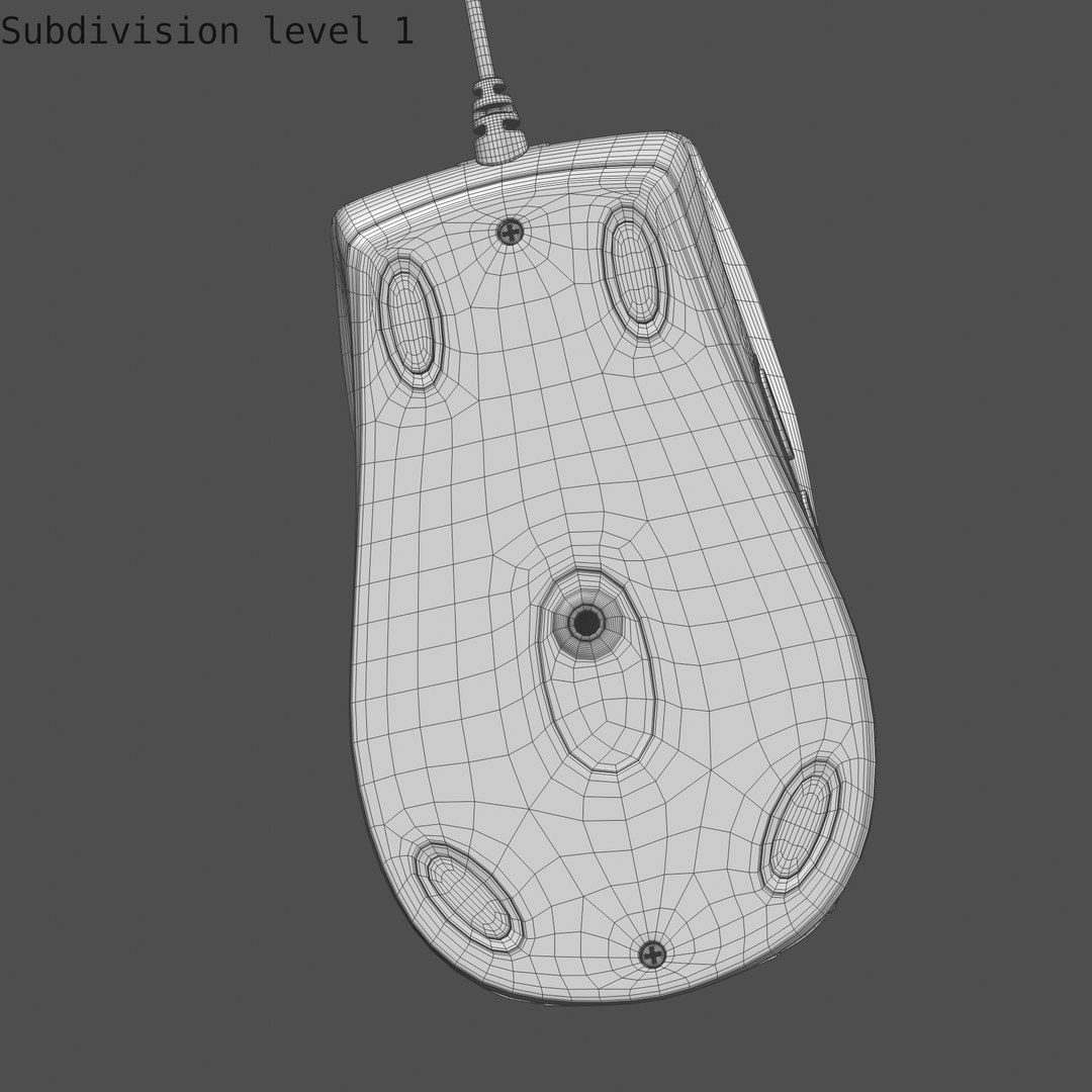 3d Model Of Mouse Computer