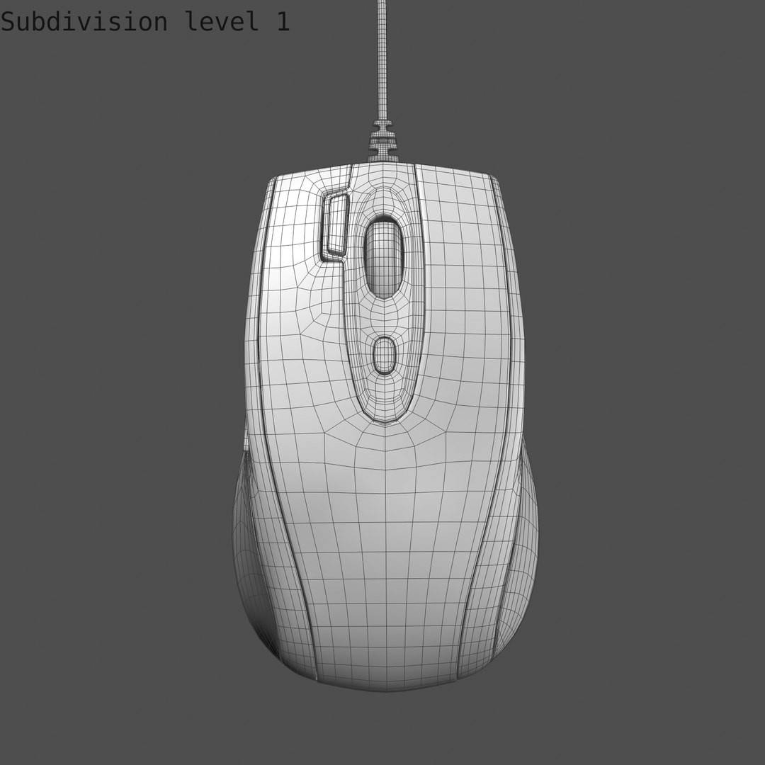 3d Model Of Mouse Computer