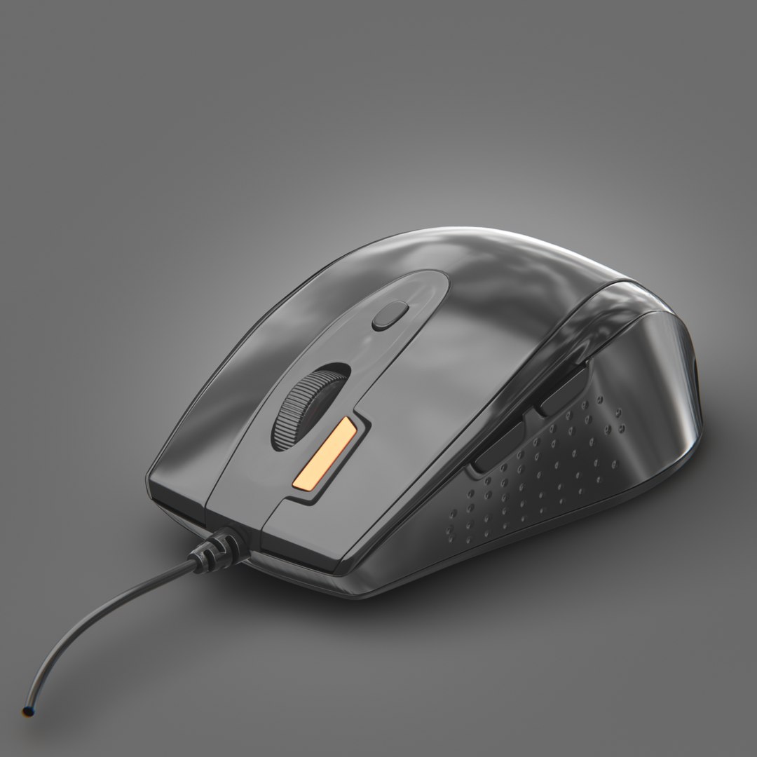3d Model Of Mouse Computer