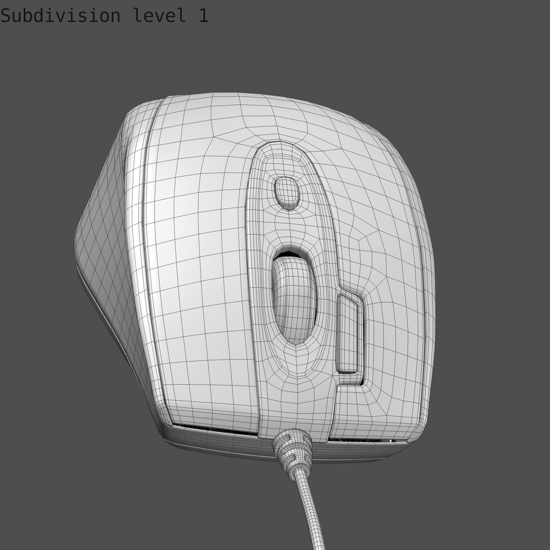 3d Model Of Mouse Computer