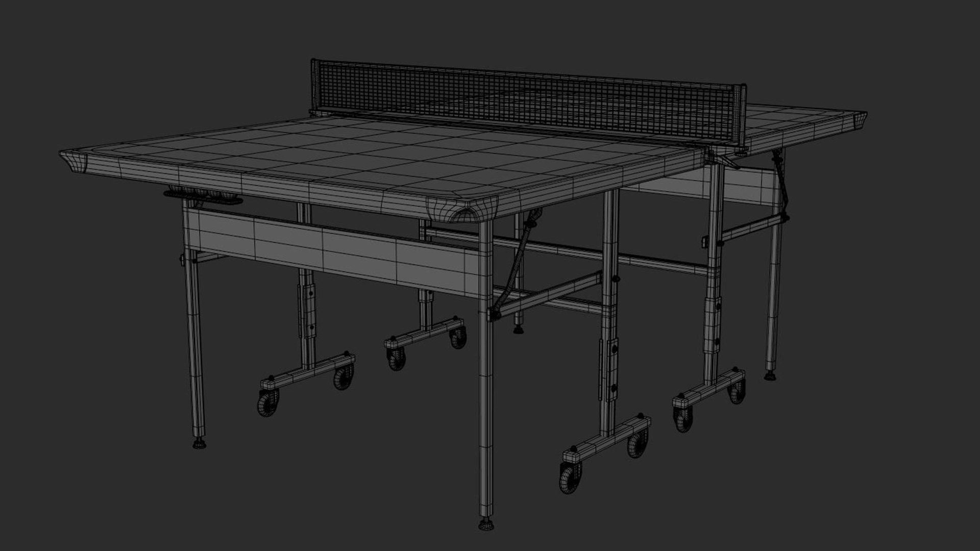 Table Tennis 3D Model - TurboSquid 1829565