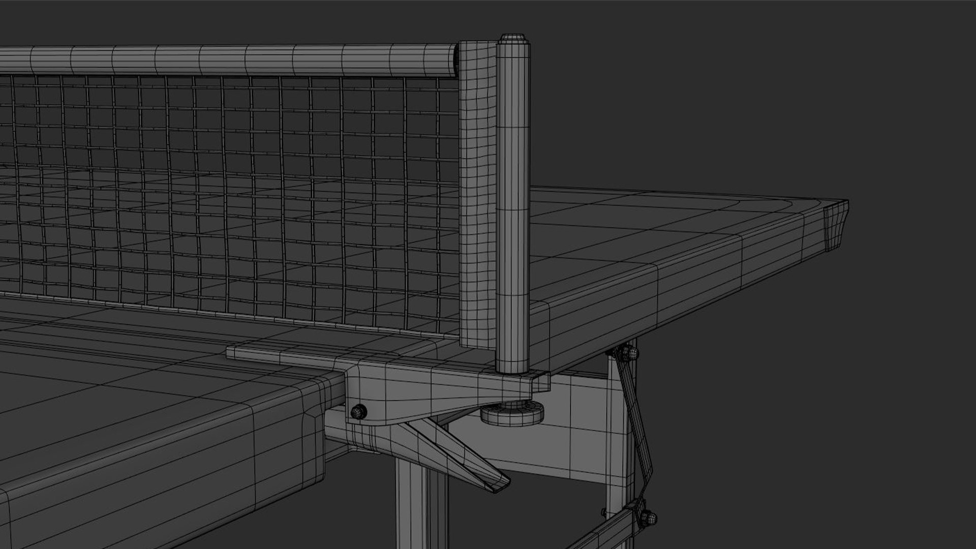 Table Tennis 3D Model - TurboSquid 1829565