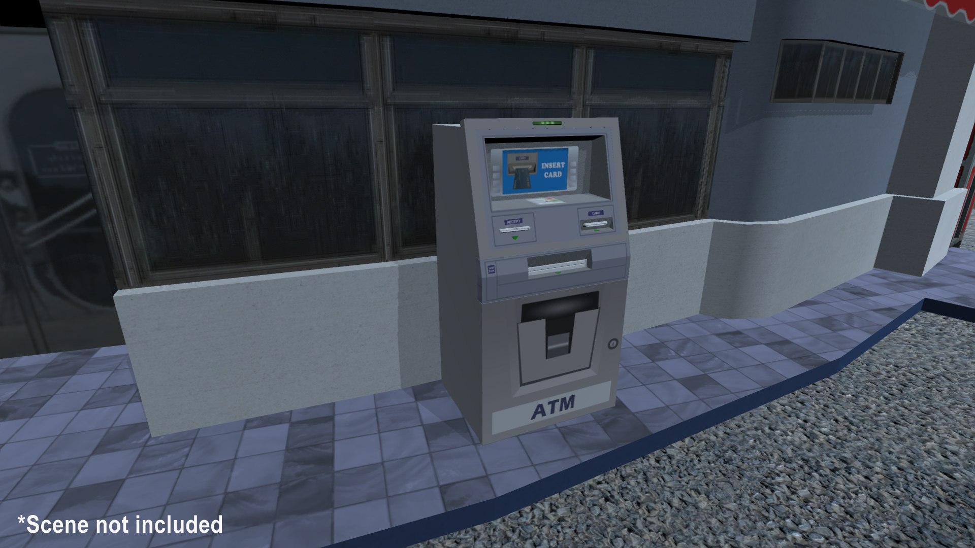 3D ATM - Cash Teller Machine Model - TurboSquid 1751721