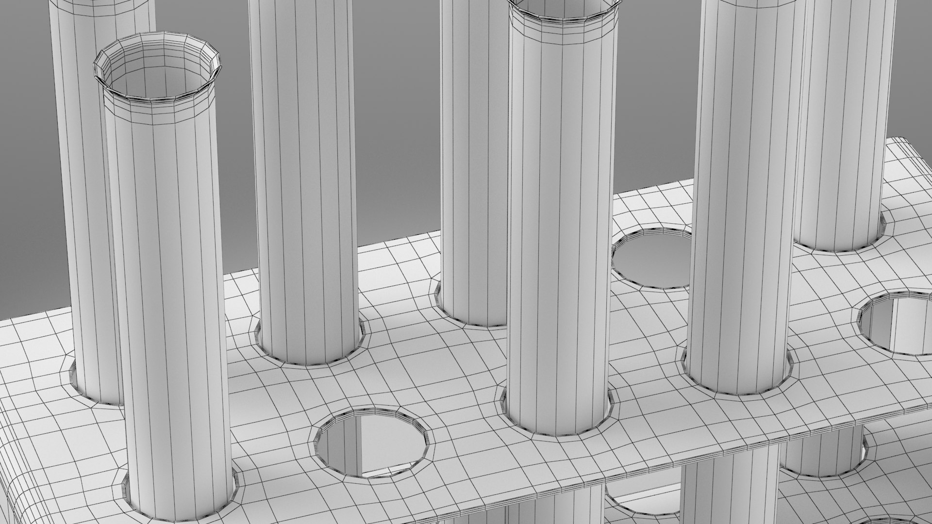 3D Lab Test Tubes Model - TurboSquid 1791977