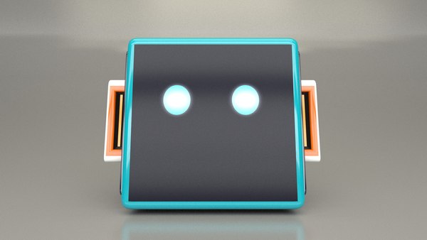 3D Cute Robot Head - TurboSquid 1789645