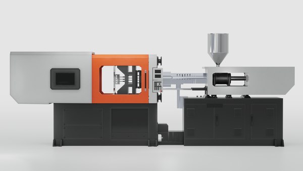 modelo 3d CNC Plastic Injection Molding Machine ready for animation ...