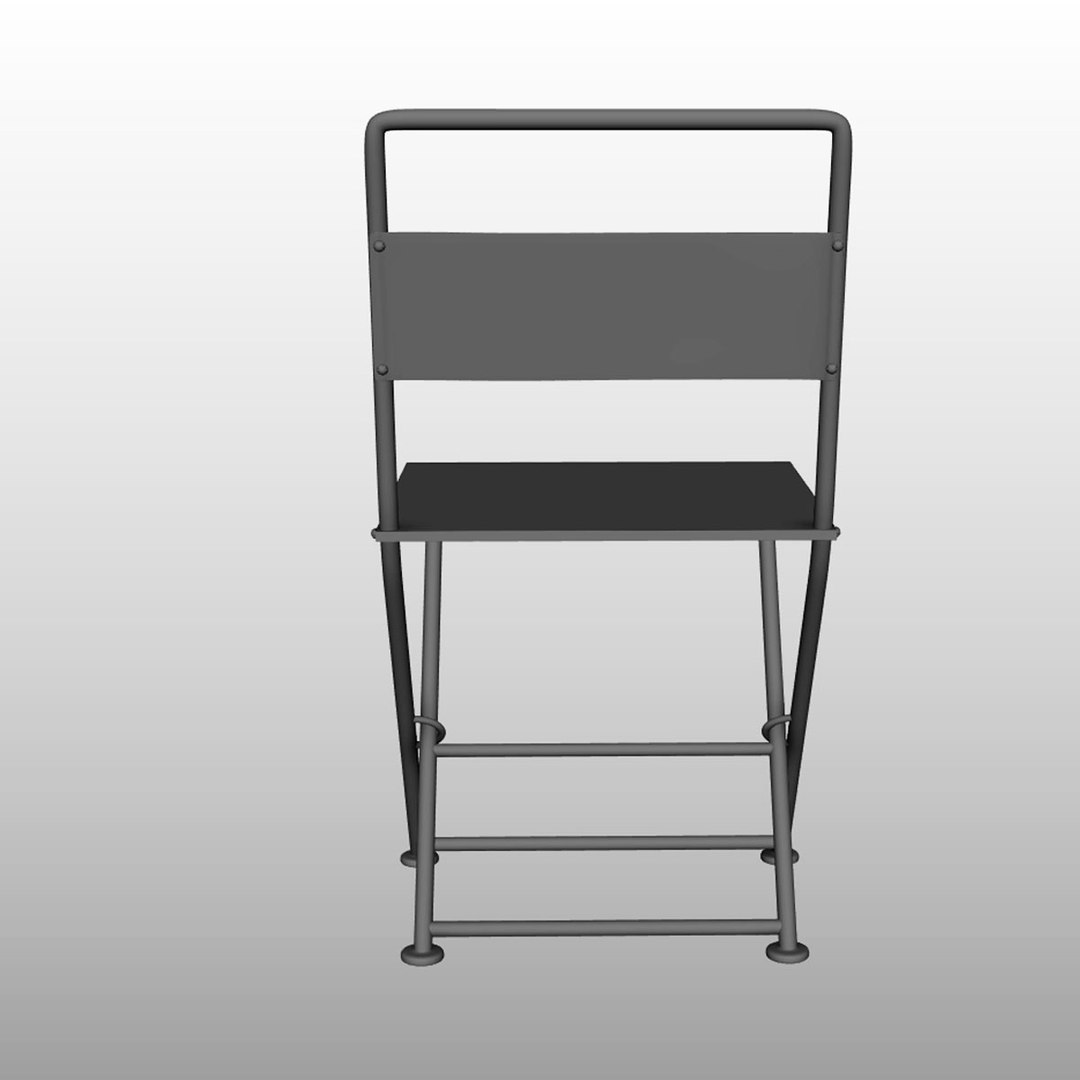 3d Model Folding Chair