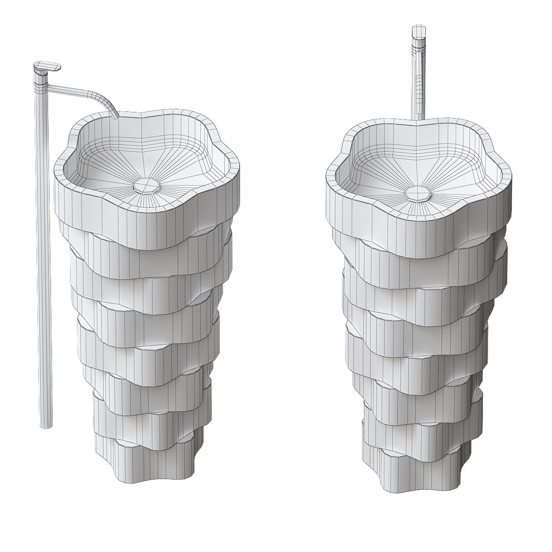 3D Washbasin Wash Model - TurboSquid 1569672