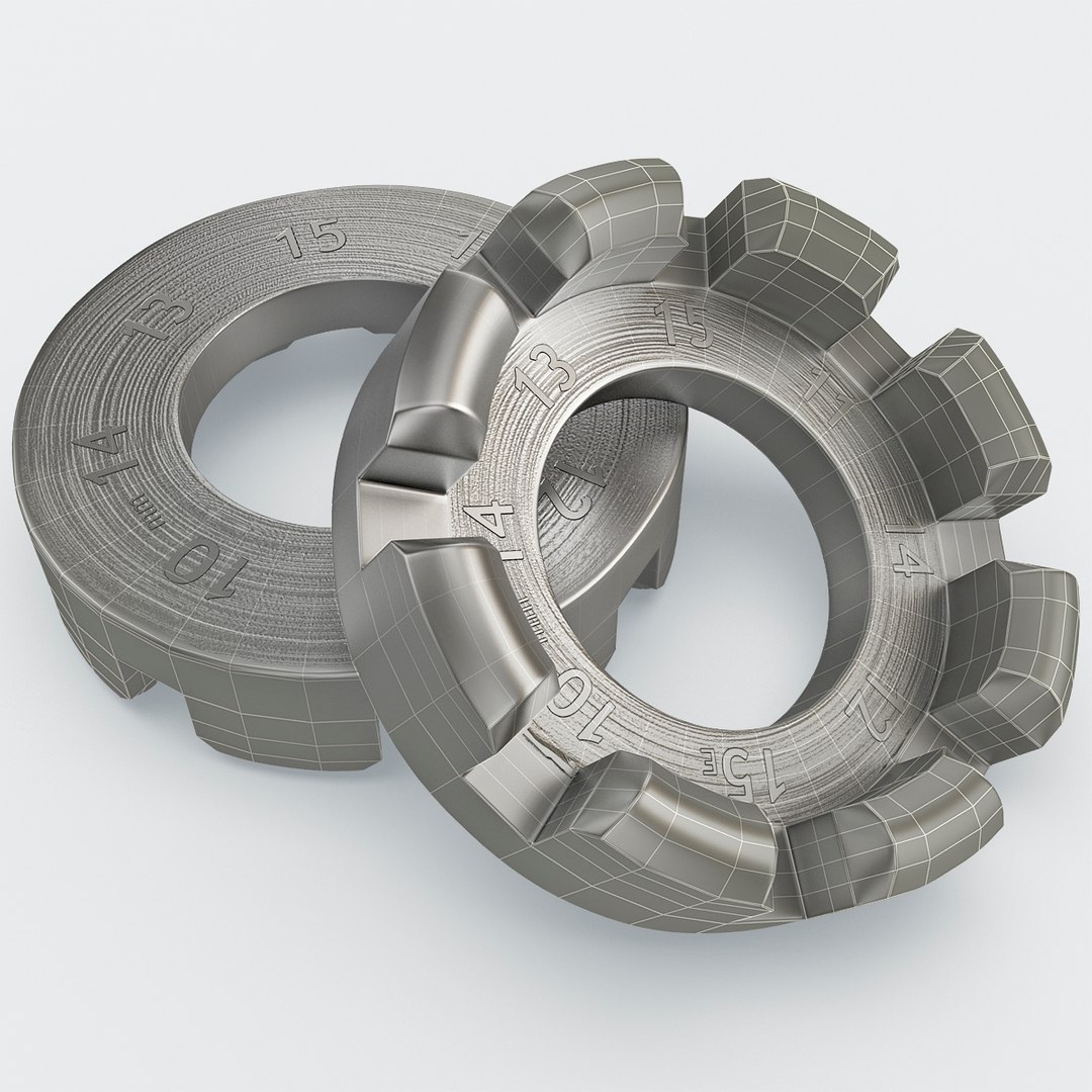 3d model bicycle spoke key 2