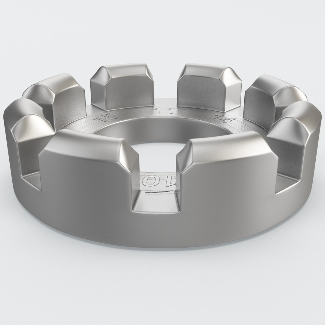 3d Model Bicycle Spoke Key 2