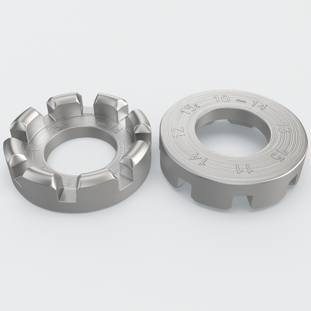 3d model bicycle spoke key 2