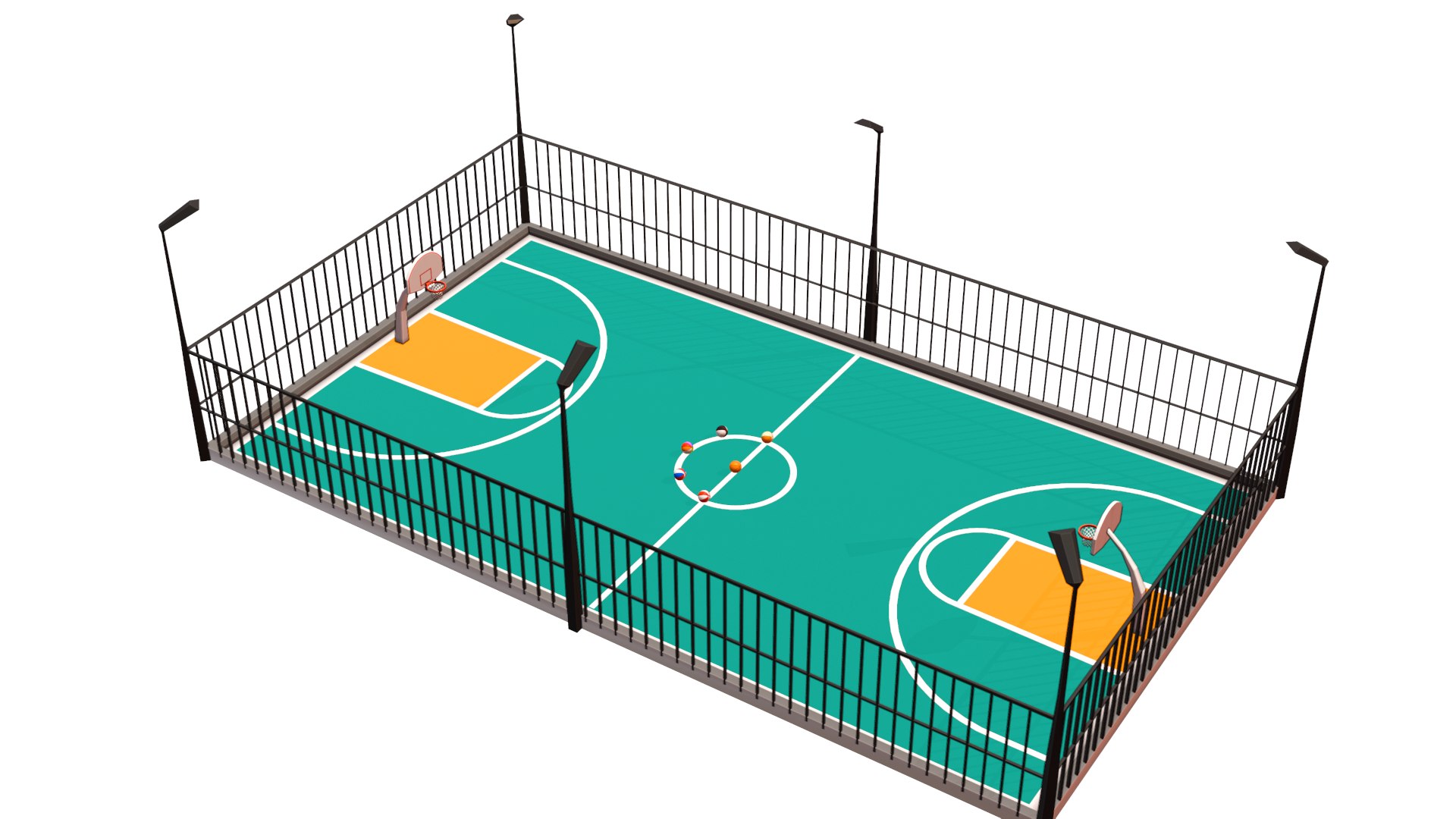 Basketball Stadium Model - TurboSquid 2234189