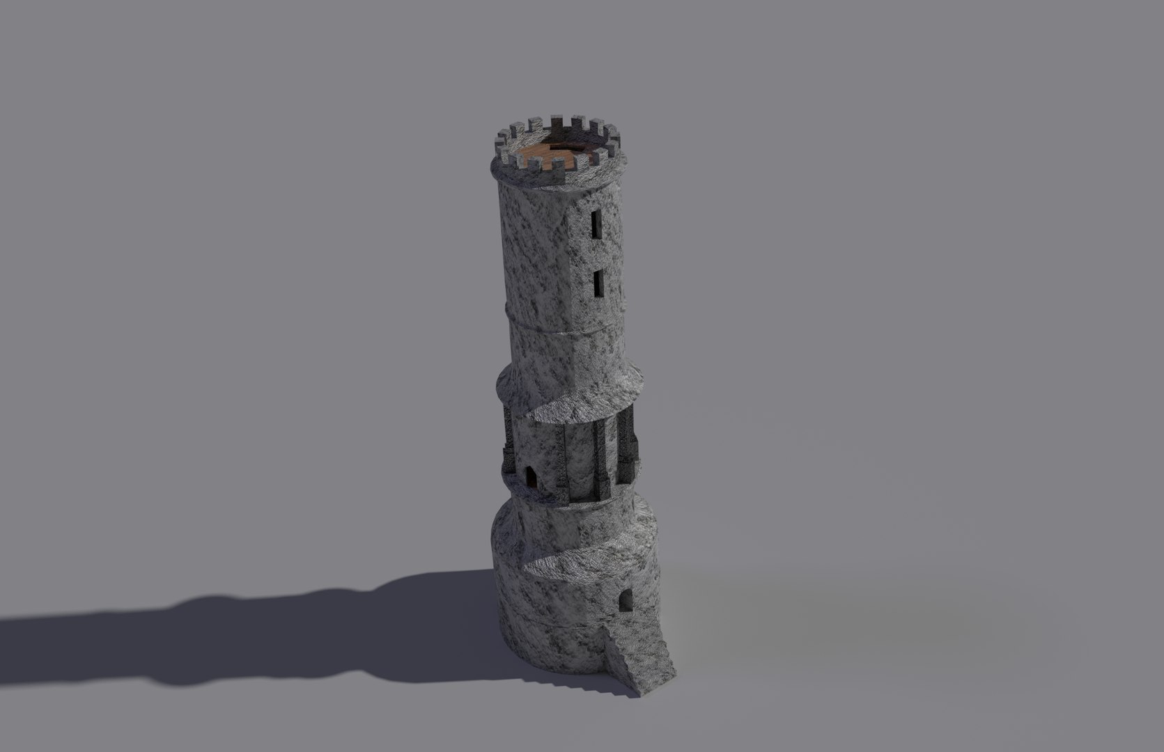 Medieval tower 3D model - TurboSquid 1206323