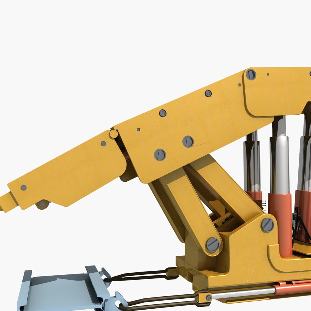 Longwall Mining Coal Shearer 3D Model - TurboSquid 1370100