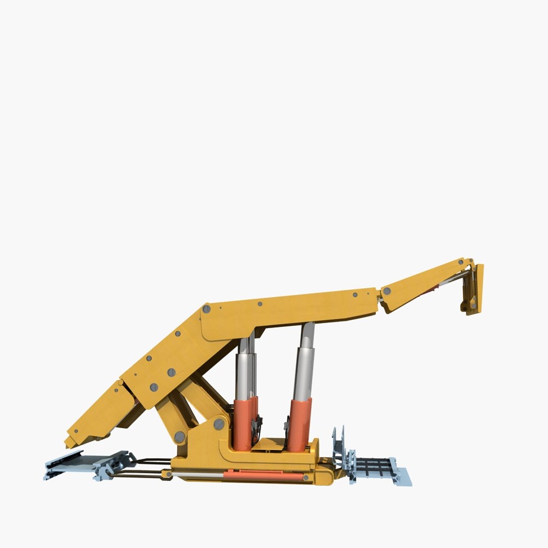 Longwall Mining Coal Shearer 3D Model - TurboSquid 1370100