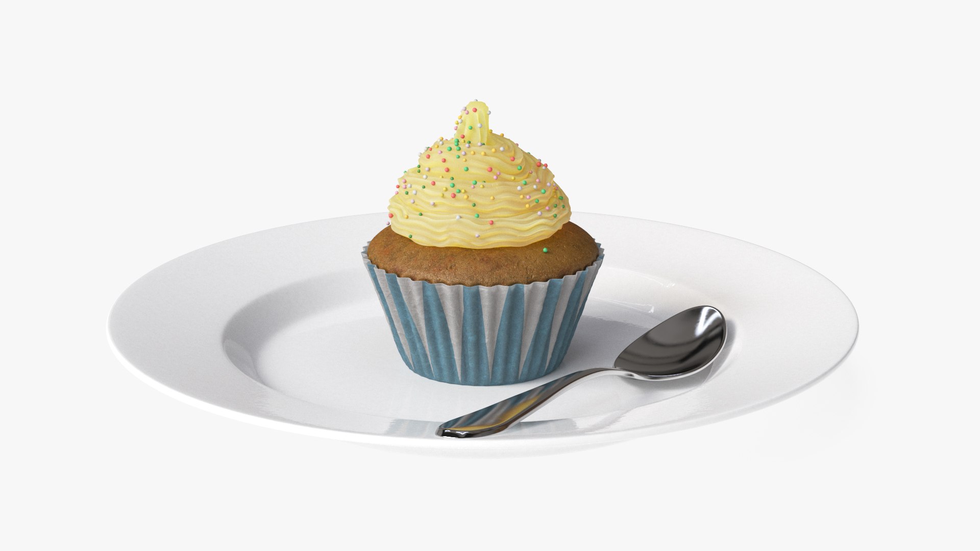 3D Model Cupcake Dessert - TurboSquid 2282950